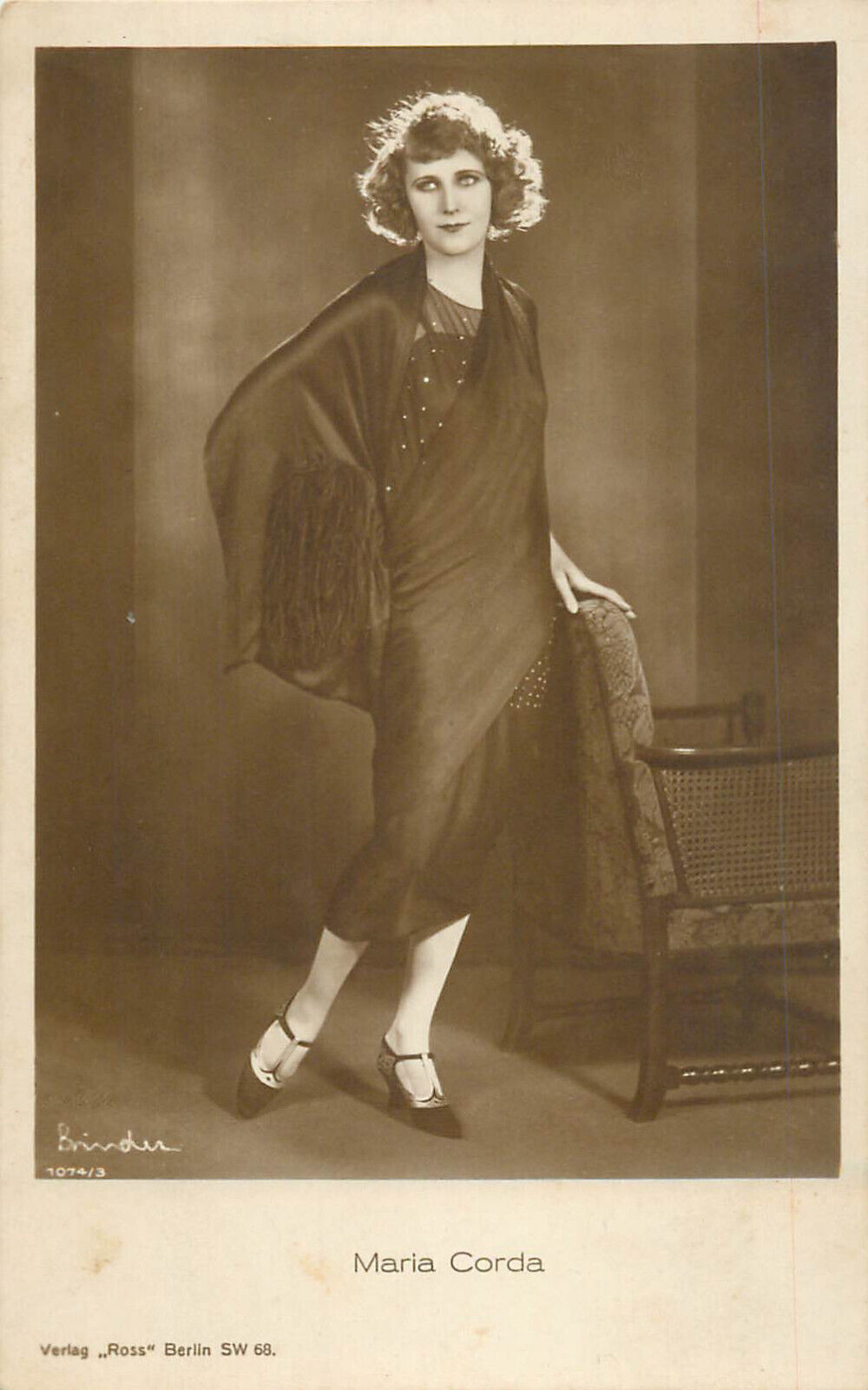 Film and stage stars history beauty actress Maria Corda | Other ...