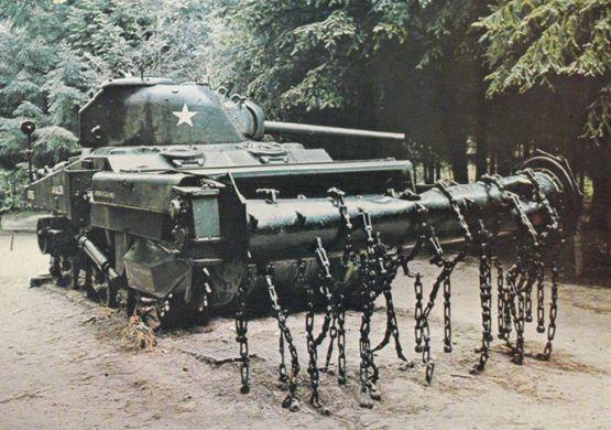M4 Sherman V Crab Mine Flailing British Army Military Tank Rare ...