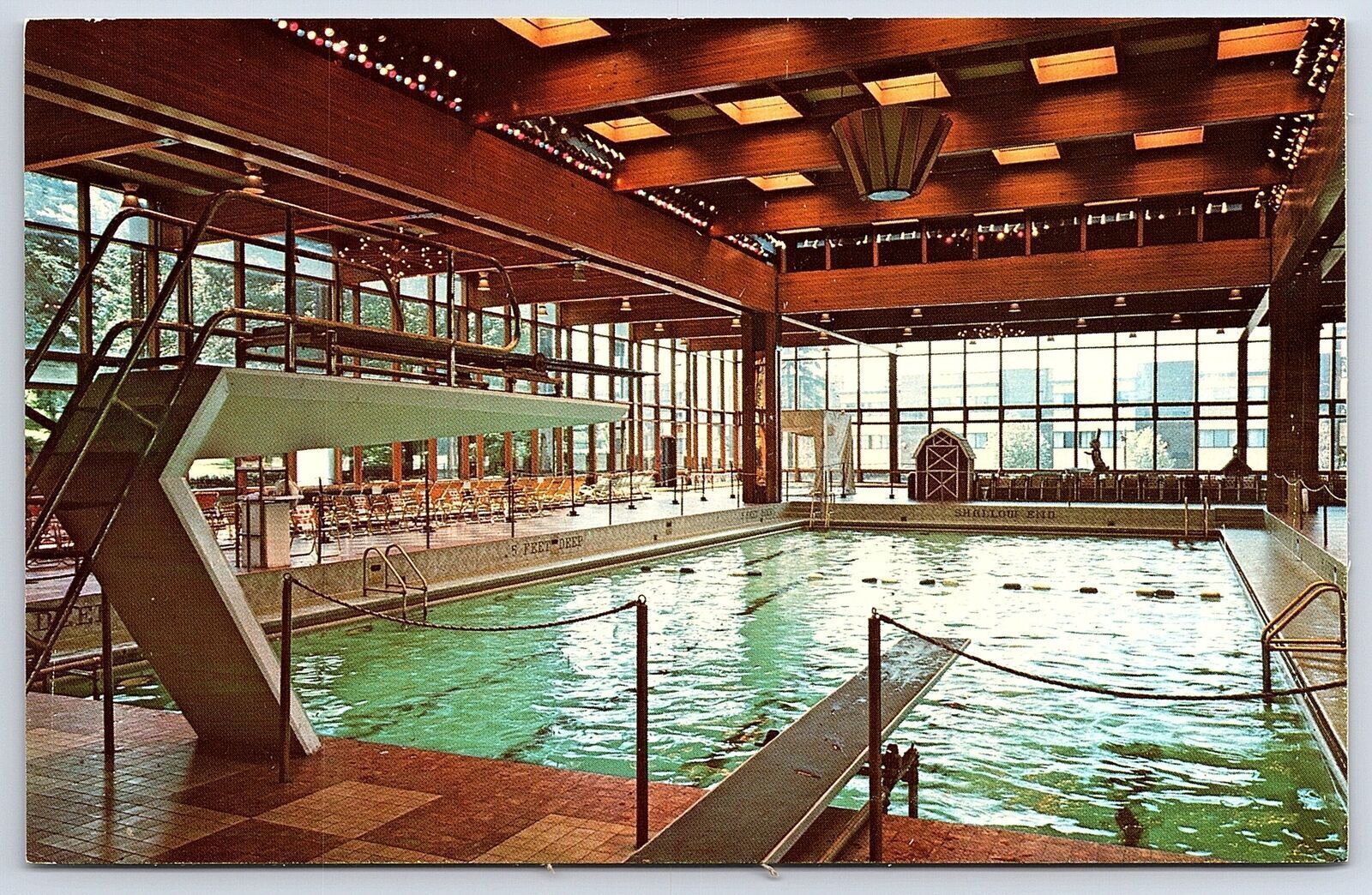 Grossinger's 25 Meter Indoor Swimming Pool Grossinger New York Resort ...