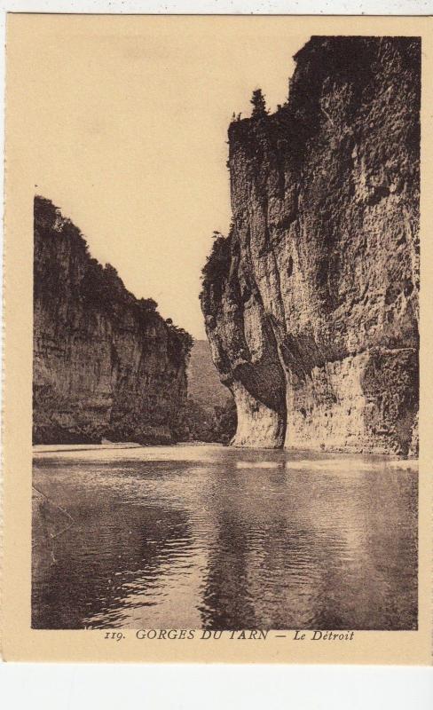 BF16130 le detroit gorges du tarn france front/back image | Europe ...