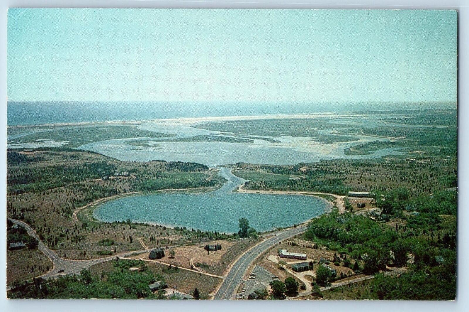 c1950's Aerial View Eastham Nauset Inlet Eastham Cape Cod Massachusetts ...