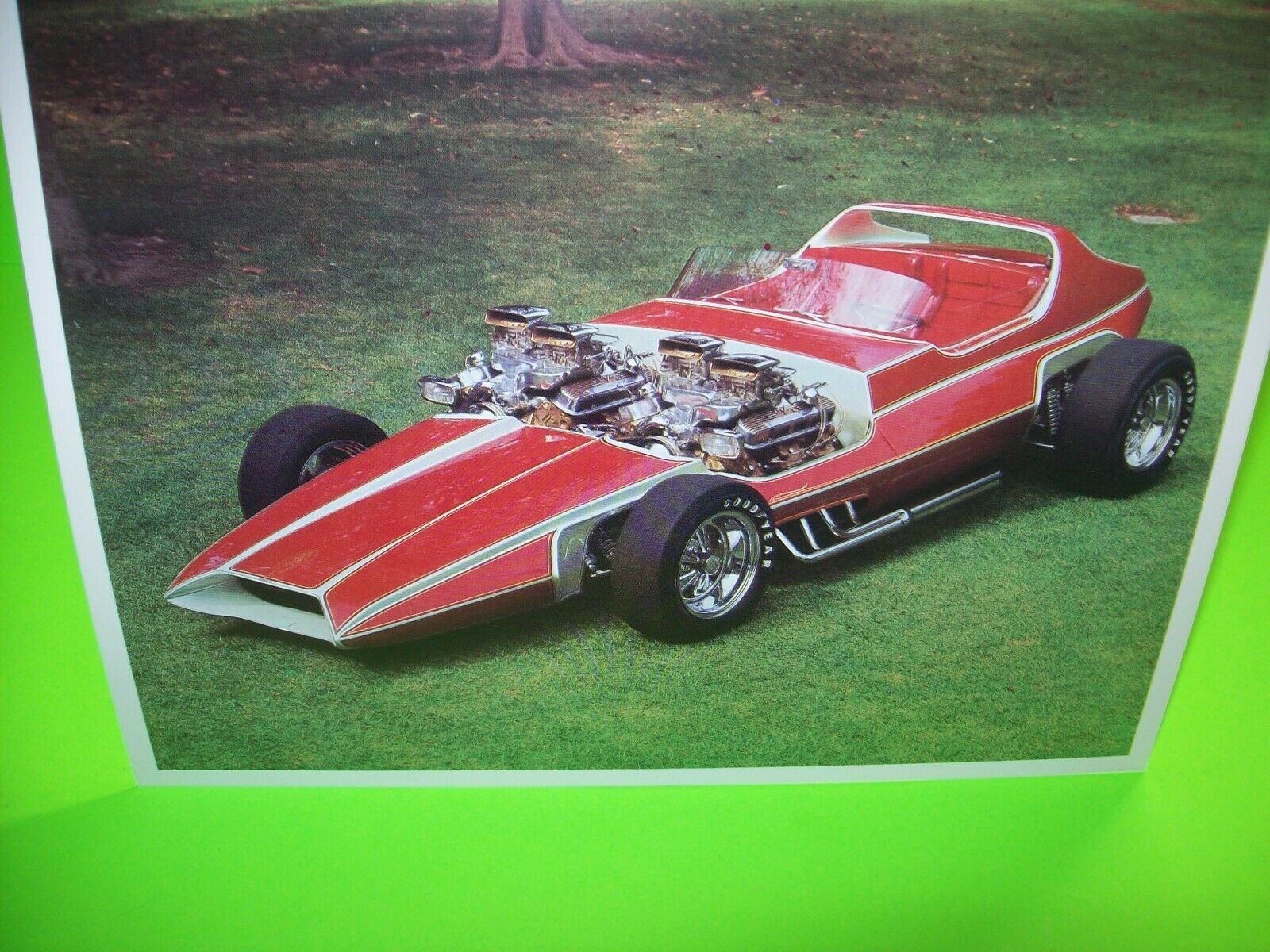 The invader California Show Car Vintage Original Hot Rod Photo Bob ...