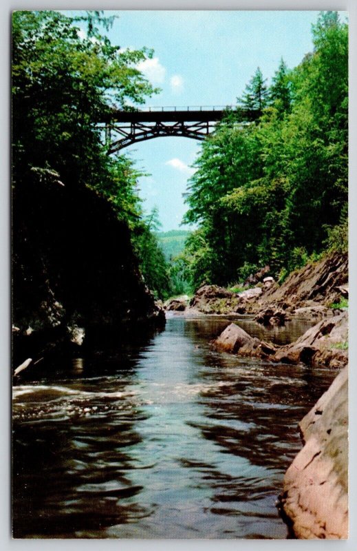 Quechee Gulf Gorge Vermont Bridge White River Junction Rutland Forest ...