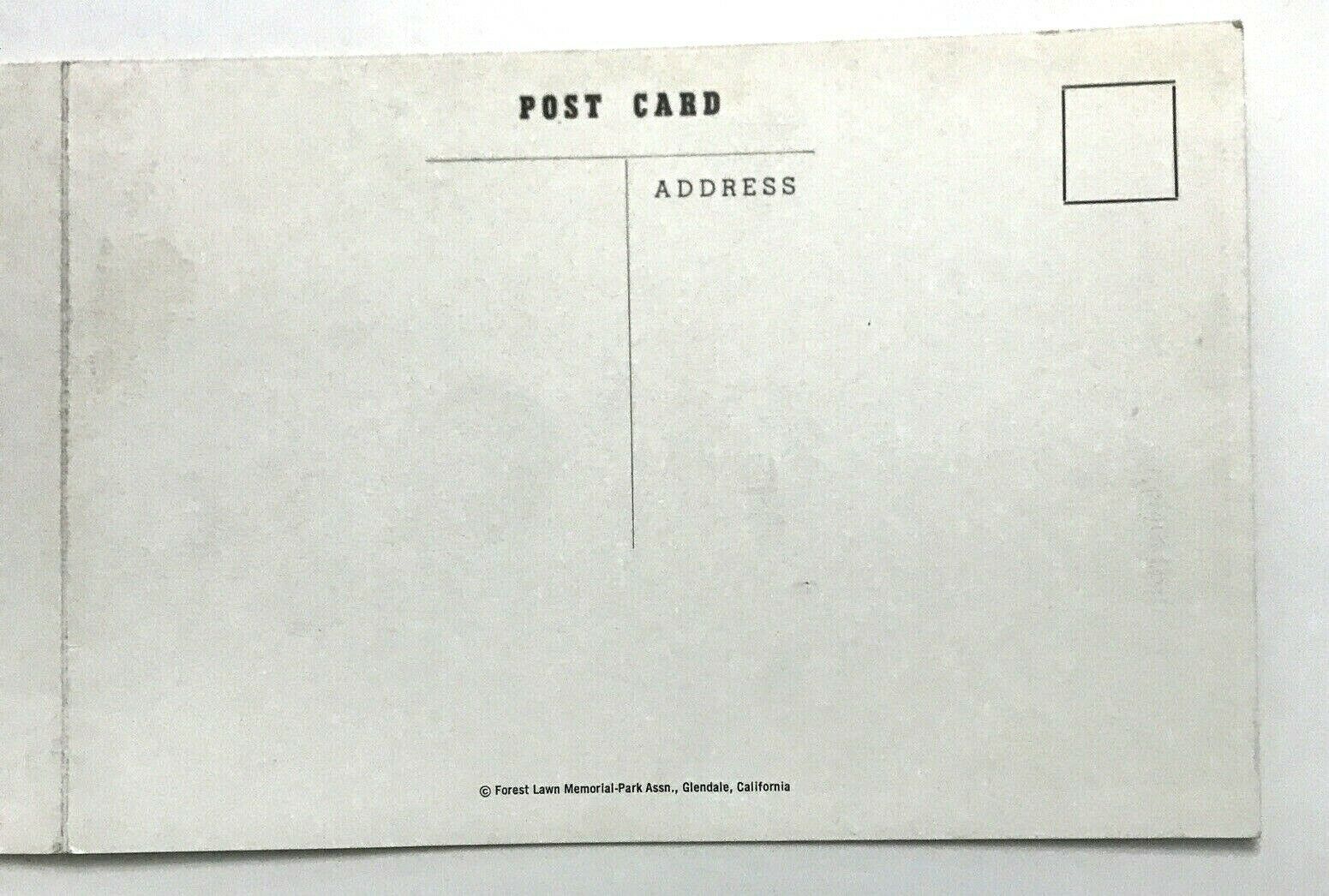 3 Panel Giant Postcard Glendale CA Forest Lawn The Crucifixion Jan ...