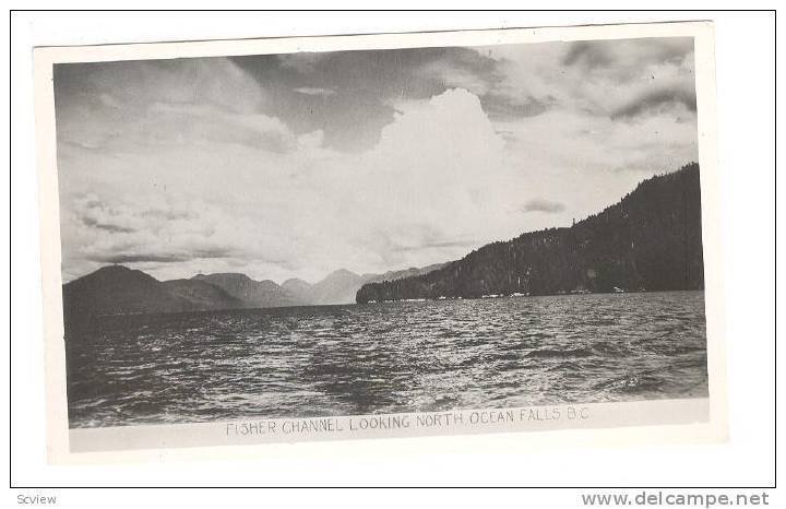 RP, Fisher Channel, Looking North, Ocean Falls, British Columbia ...
