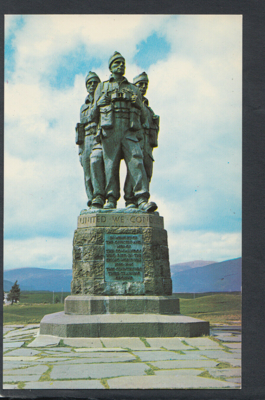 Scotland Postcard - The Commando Memorial, Spean Bridge RS20003 ...