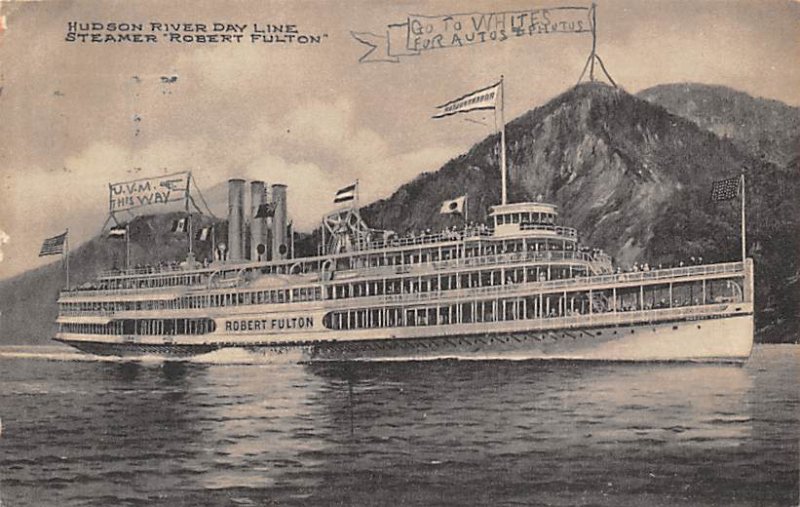 Robert Fulton Ferry boat Hudson River Day Line Ship | Topics - Holidays ...