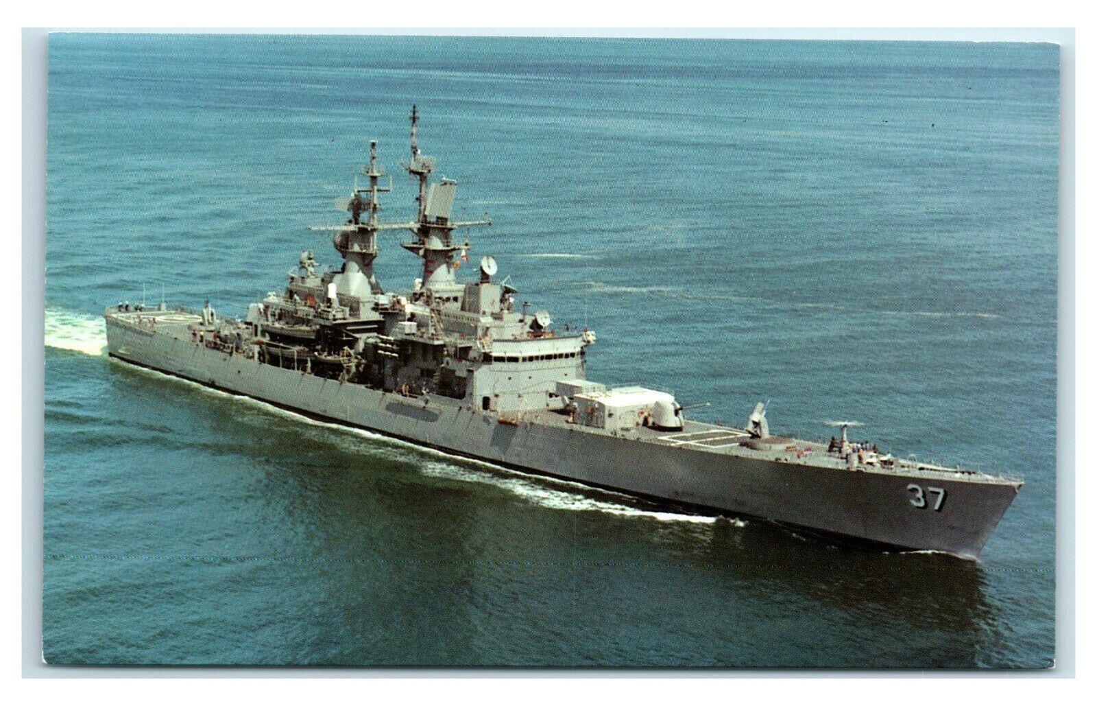 Postcard USS South Carolina (CGN-37) Nuclear Powered Guided Missile ...
