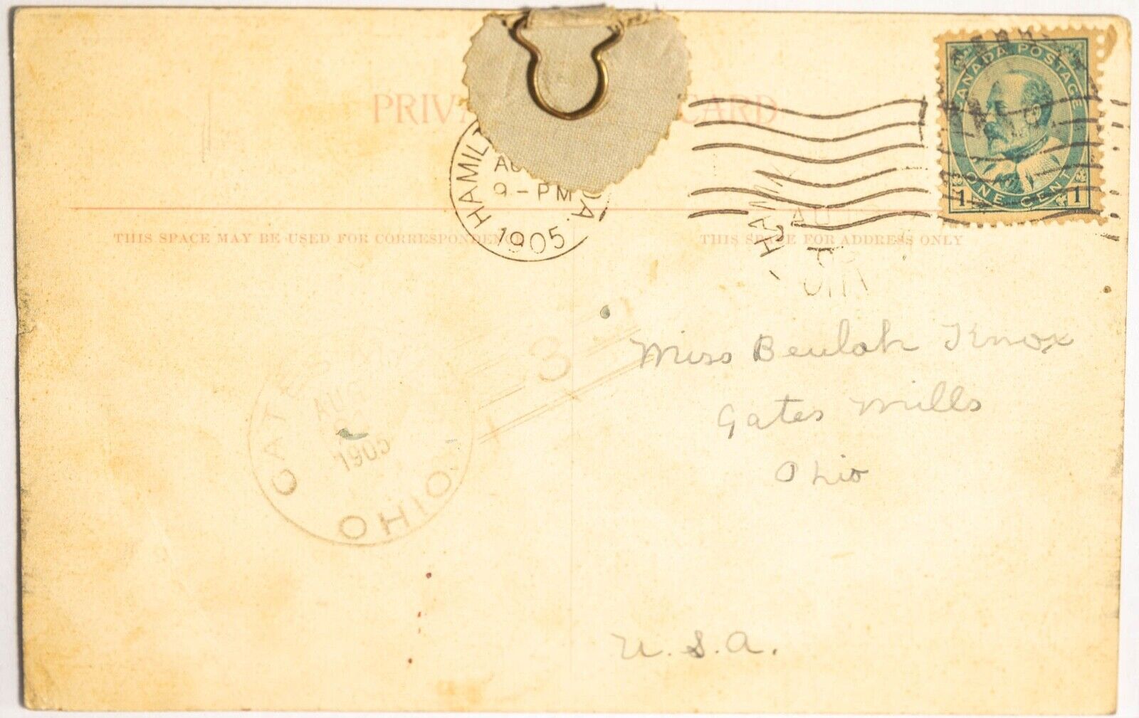 Vintage postcard Canada: Courthouse Hamilton 1900s | Canada - Ontario ...