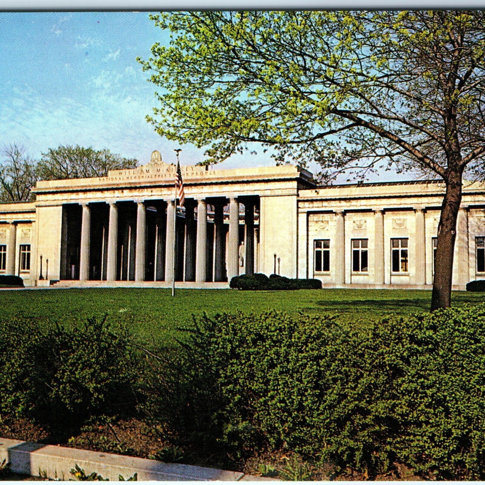c1960s Niles, OH President McKinley National Memorial Library Chrome PC ...