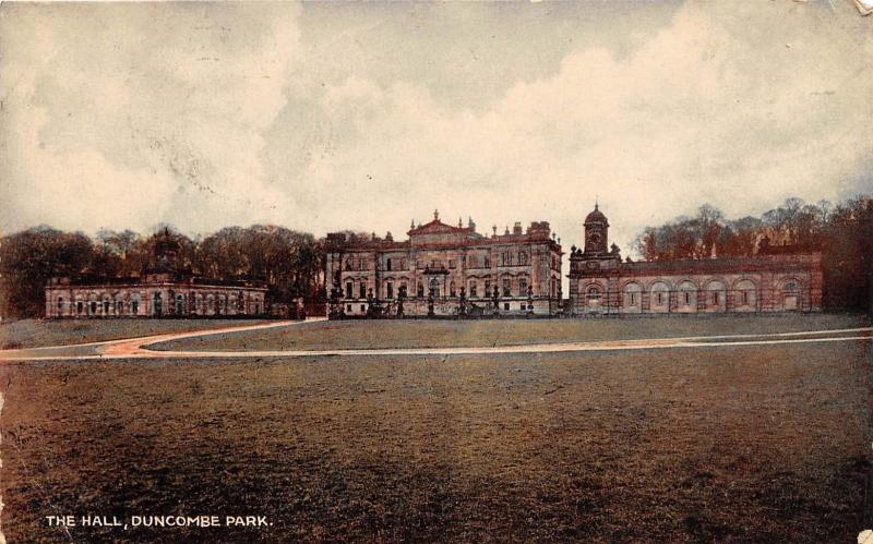 Duncombe Park Helmsley Yorkshire UK the Hall Postcard 1940s | Europe ...