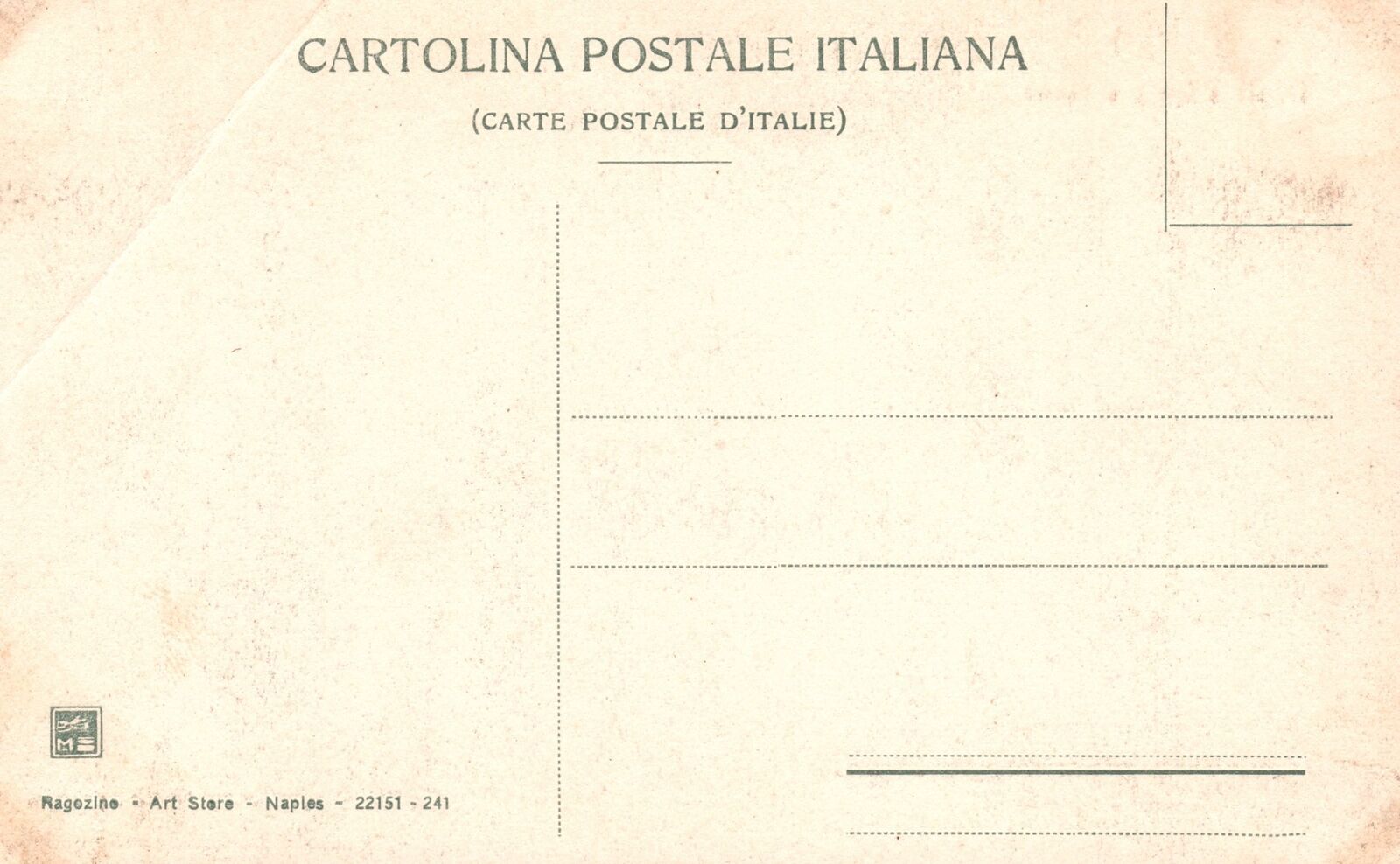 Vintage Postcard Pompei Tempio di Apollo E Venere Archeological Roman ...