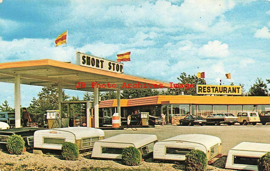 PA, Sigol, Pennsylvania, Short Stop Gas Station & Restaurant, Richard C ...