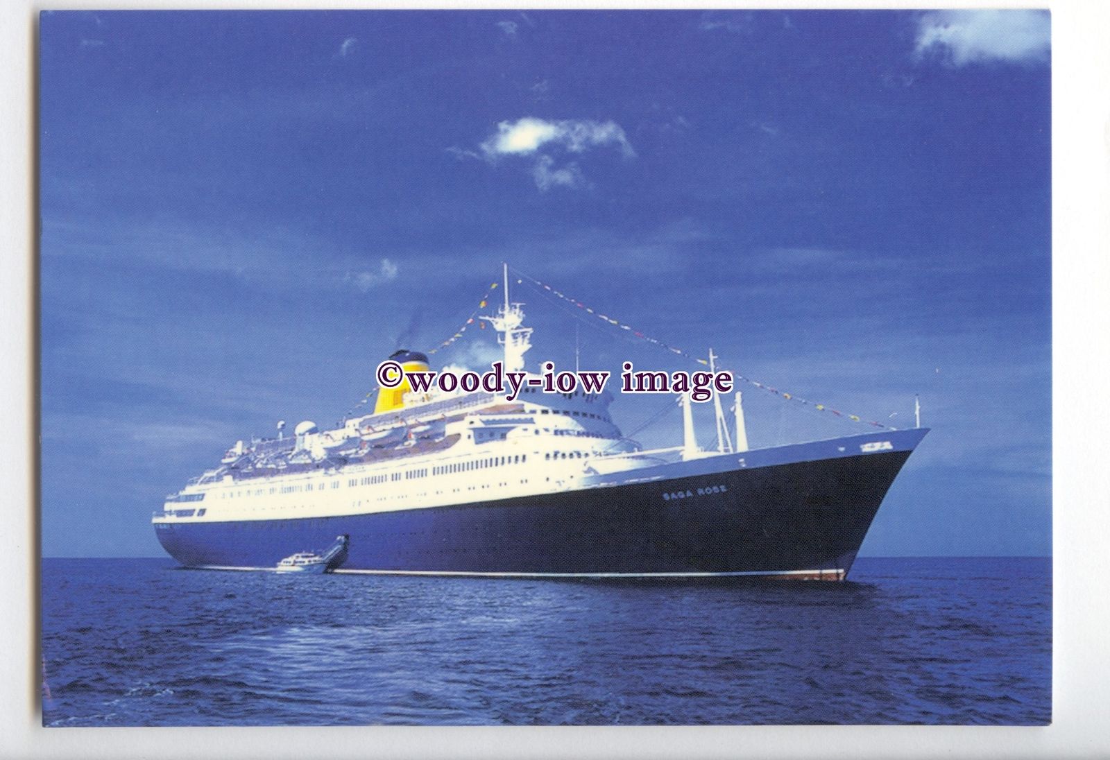 LN1277 - Saga Liner - Saga Rose built 1965 ex Gripsholm ex Sagafjord ...