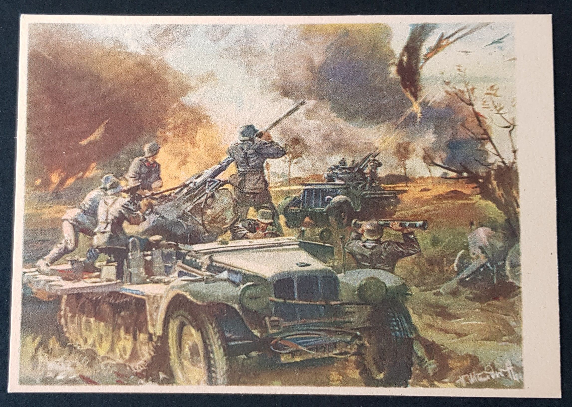 Germany Third 3rd Reich Wwii Wehrmacht Half Track Flak GUN | Topics ...