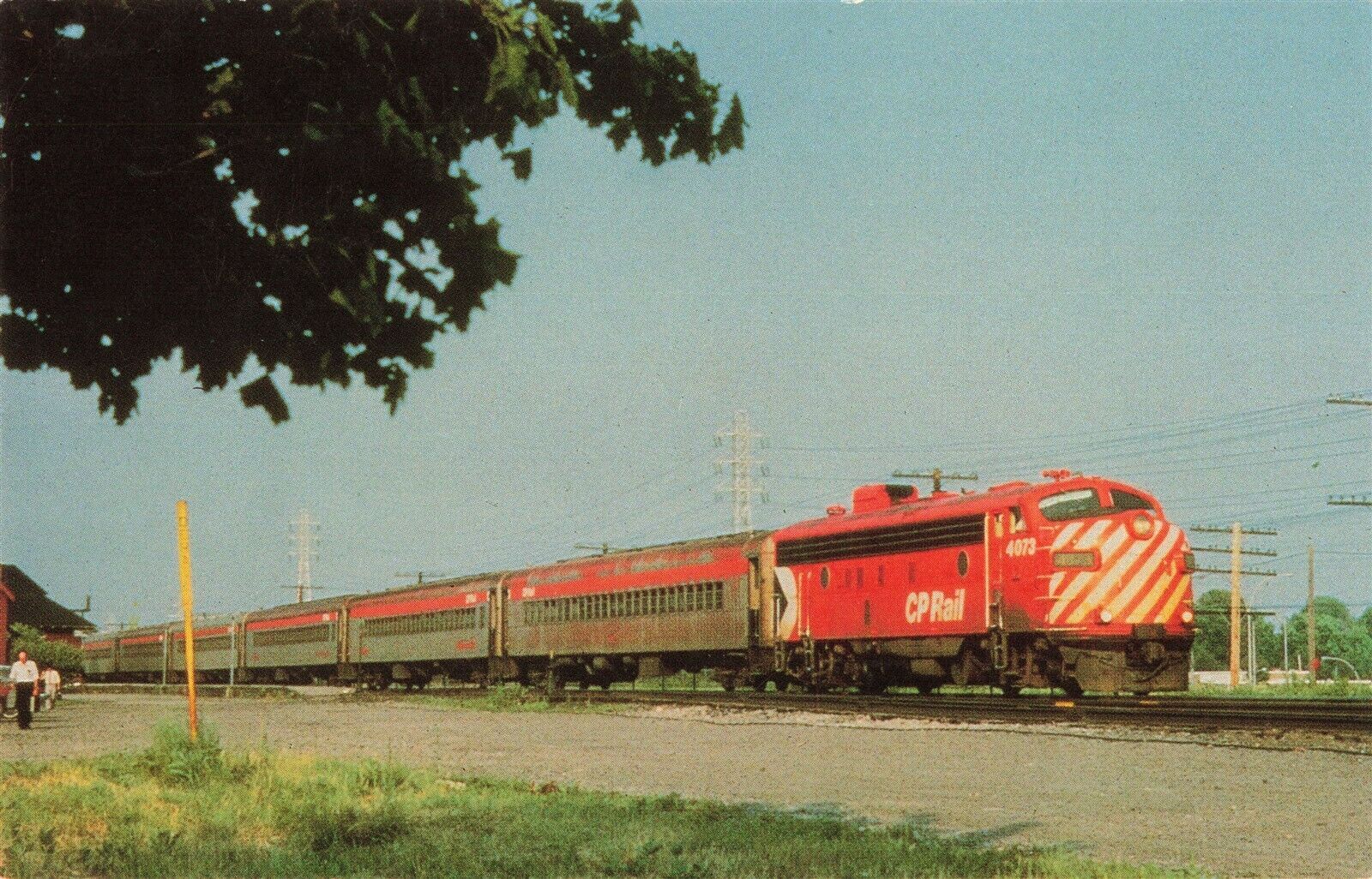 CP Rail Canadian Pacific Railway Locomotive Postcard 2R3-245 | Other ...