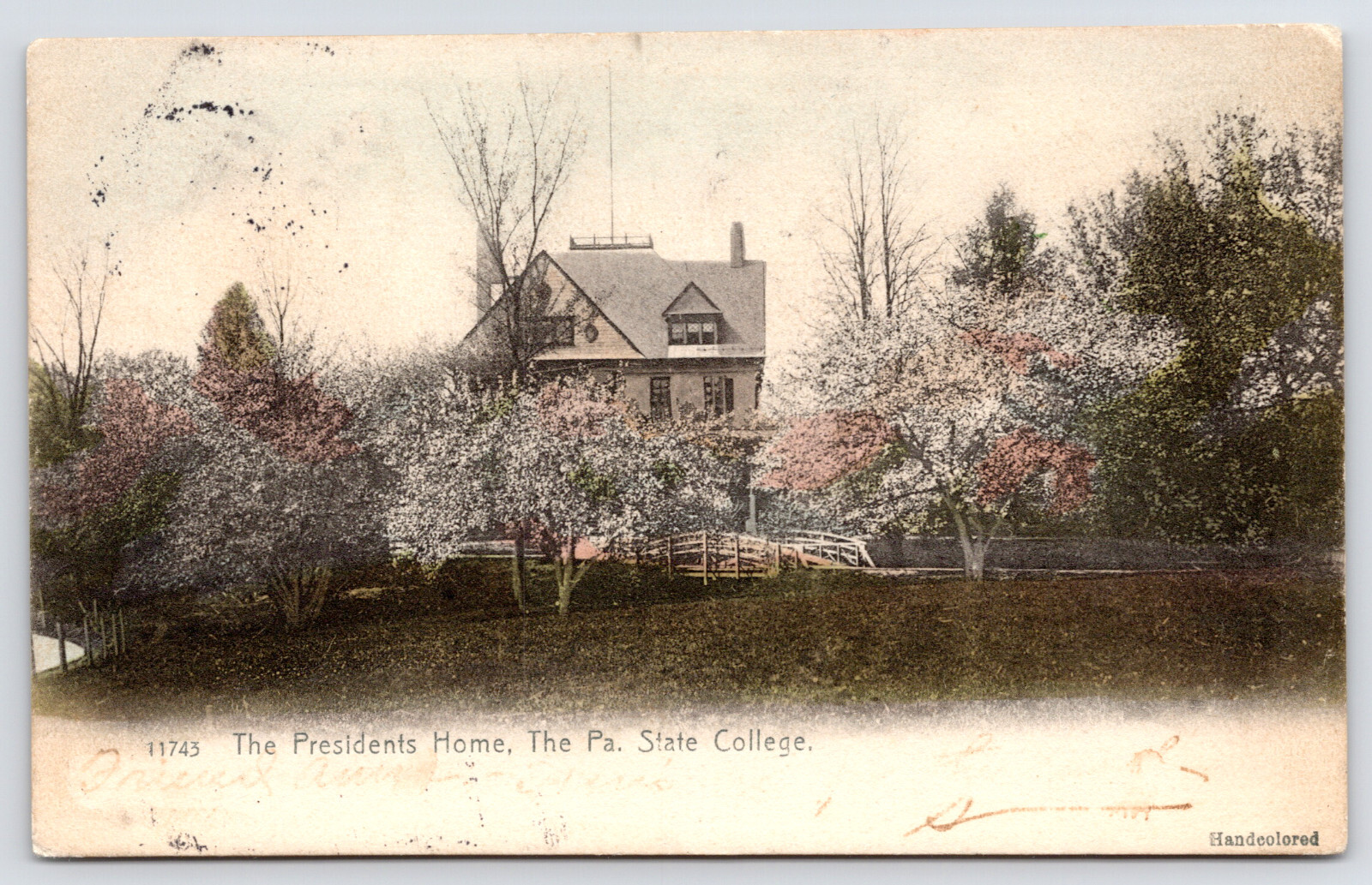 Penn State College Pennsylvania~Handcolored: University President's ...
