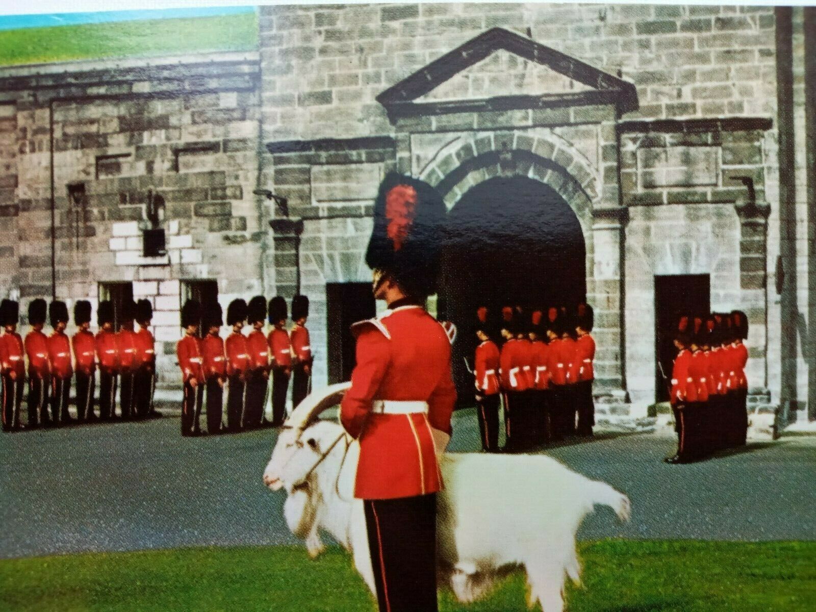 Vintage Postcard Cermony Releive of the Vielle Guard par la Nouvelle ...