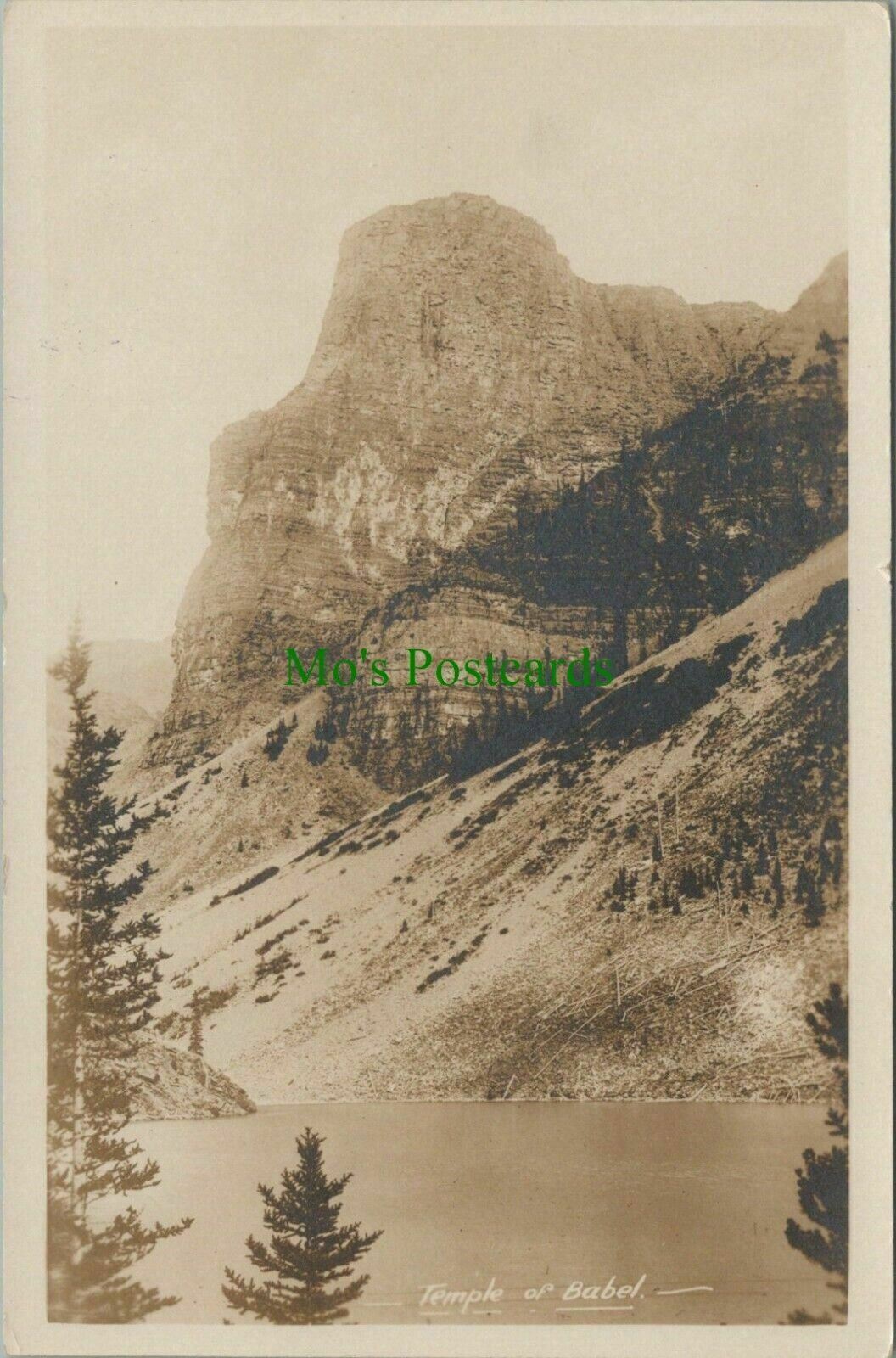 Canada Postcard - Temple of Babel, Banff National Park, Alberta RS28435 ...