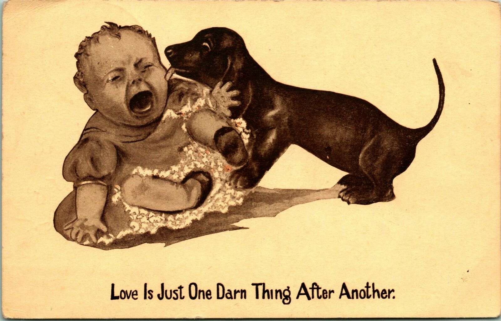 Vintage Humor Postcard 1913 Vincent Colby - Just One Darn Thing After ...