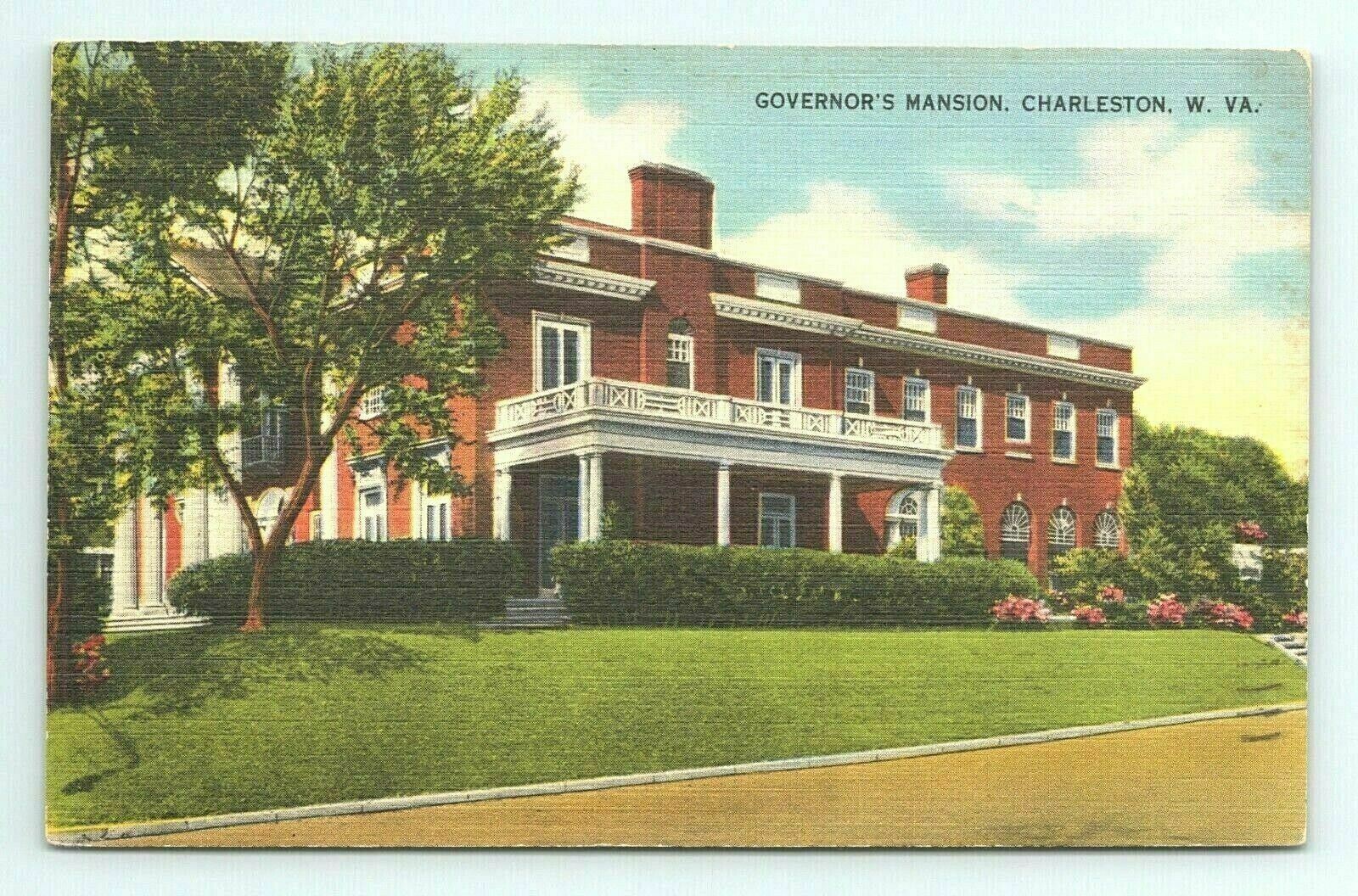 Governor's Mansion Charleston West Virginia WV Postcard | United States ...
