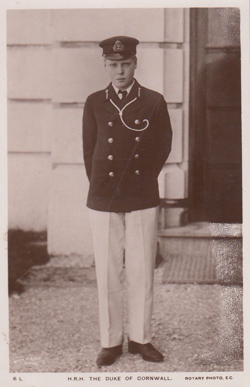 HRH The Royal Duke Of Cornwall Young Military Uniform Real Photo ...