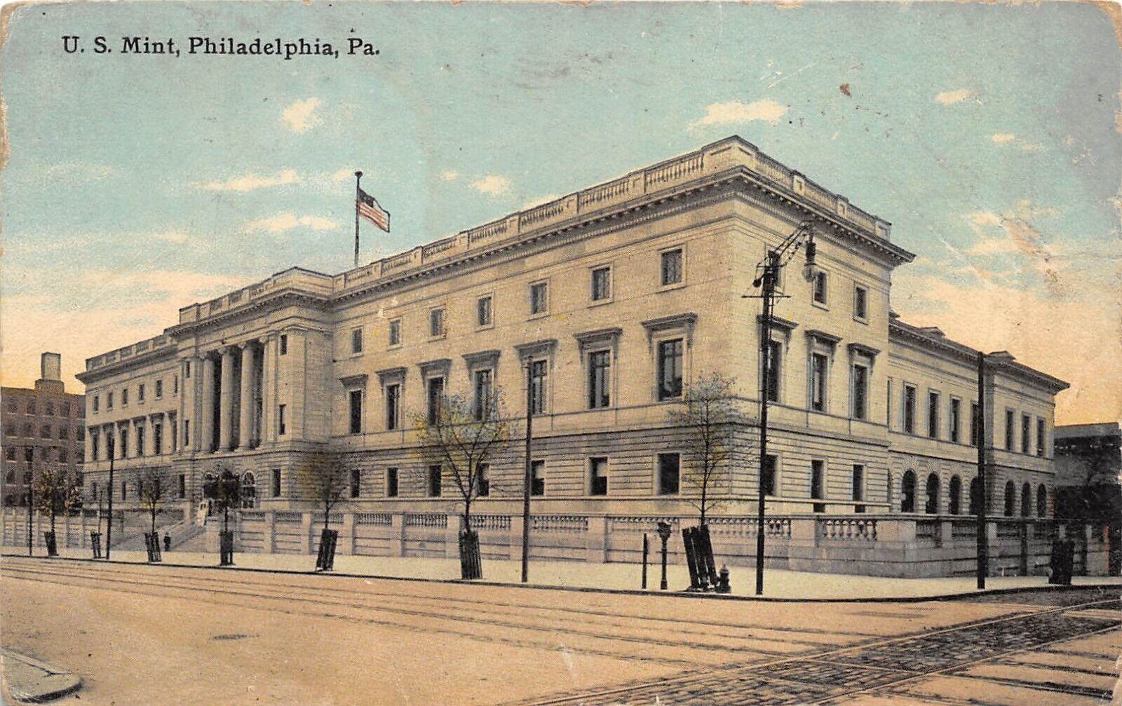 Philadelphia Pennsylvania 1911 Postcard U.S. Mint | United States ...