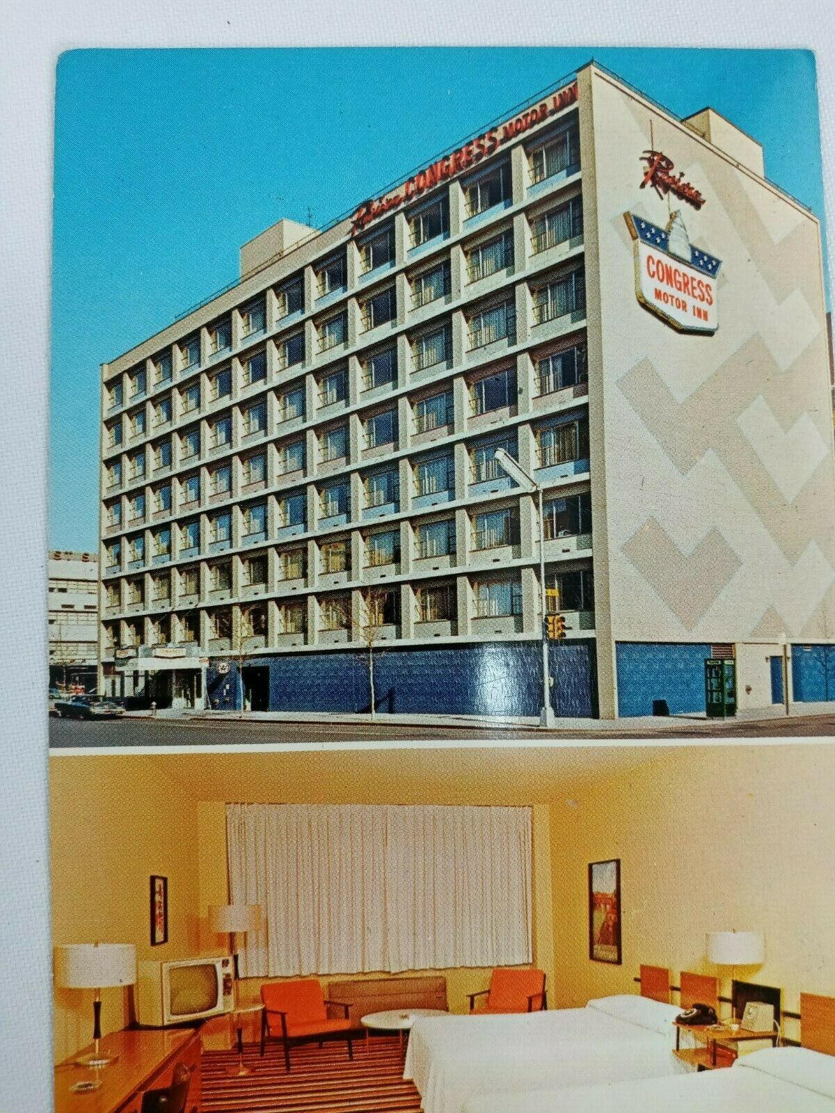 Vintage Postcard Riviera Congress Inn 40th & 41st Street New York City ...