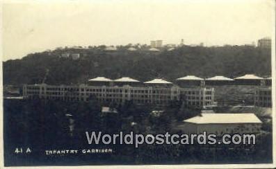 Philippines, Pilipinas Infantry Garrison Infantry Garrison Real Photo ...