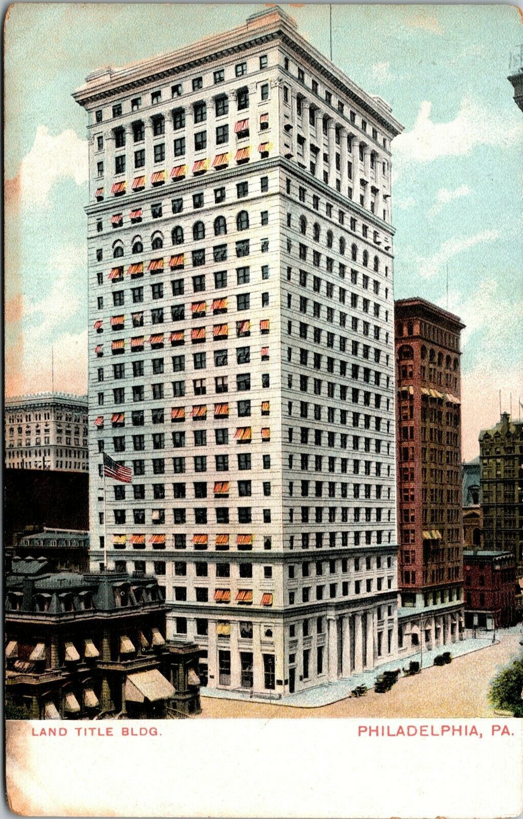 Vtg Philadelphia Pennsylvania PA Land Title Building 1900s Postcard ...