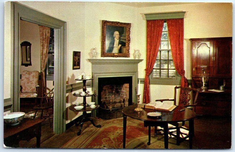 Restored Moore House, Interior, Colonial National Historical Park ...