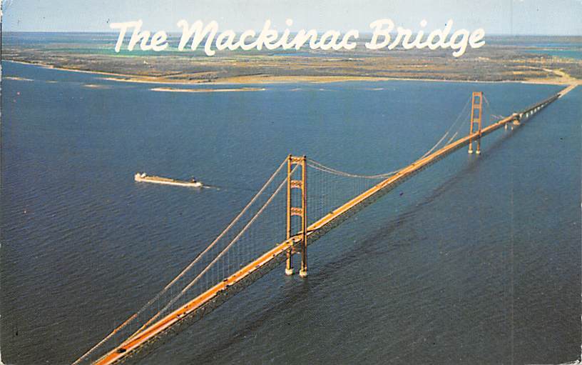 The Mackinac Bridge World's Longest Suspension Bridge - Mackinac Bridge ...
