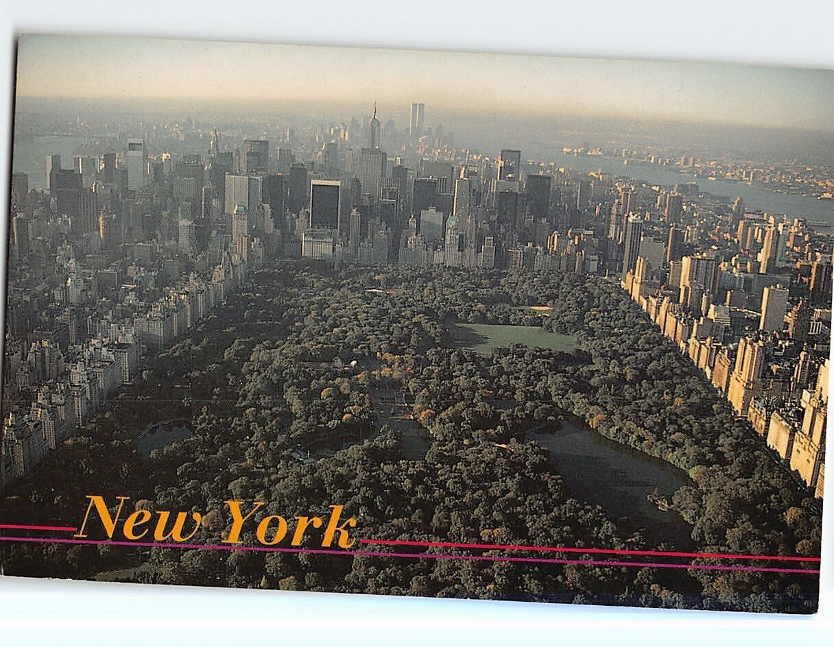 Postcard A Panoramic View Of New York City From Central Park, New York ...