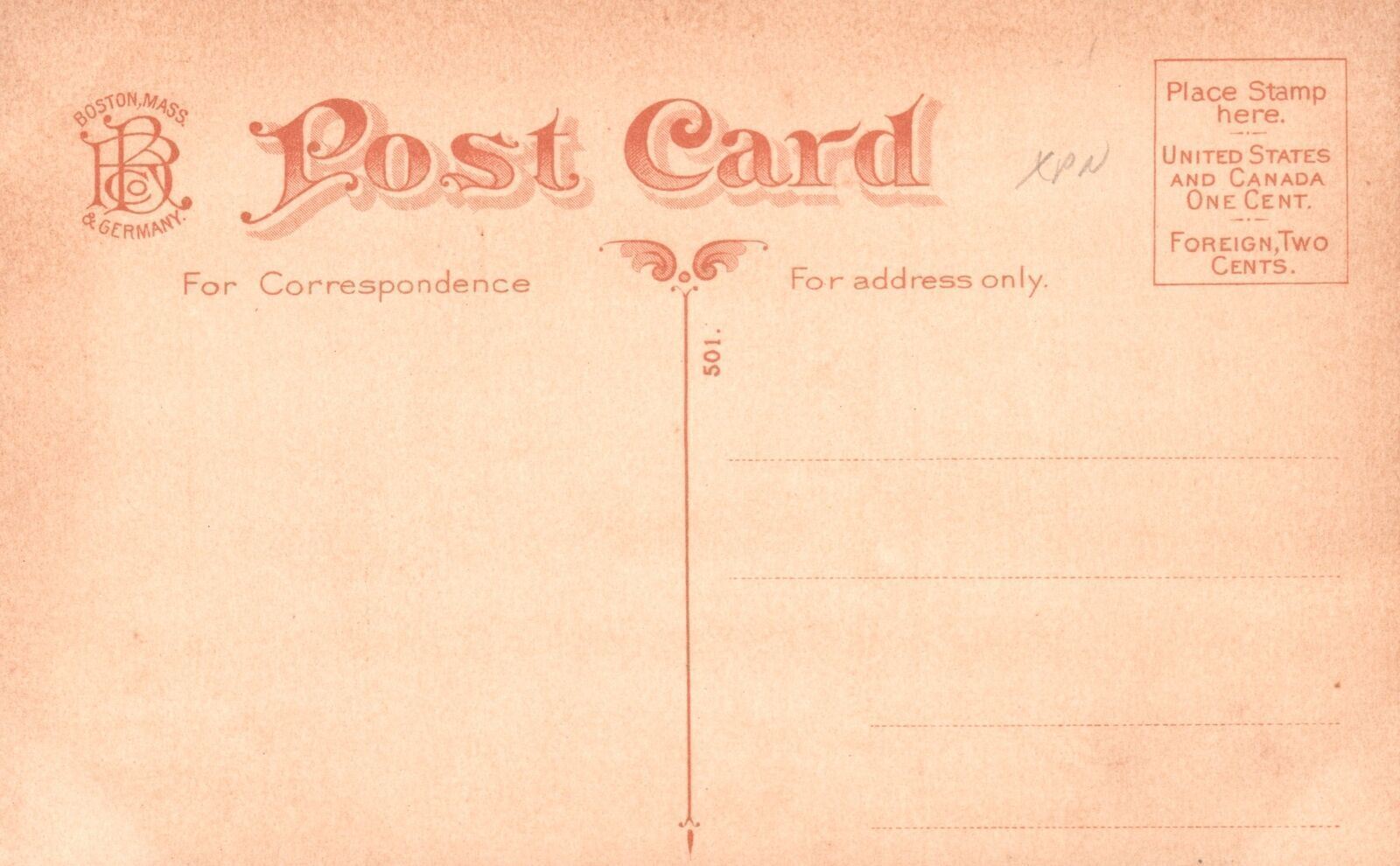 Vintage Postcard Old State House Building Boston Massachusetts ...