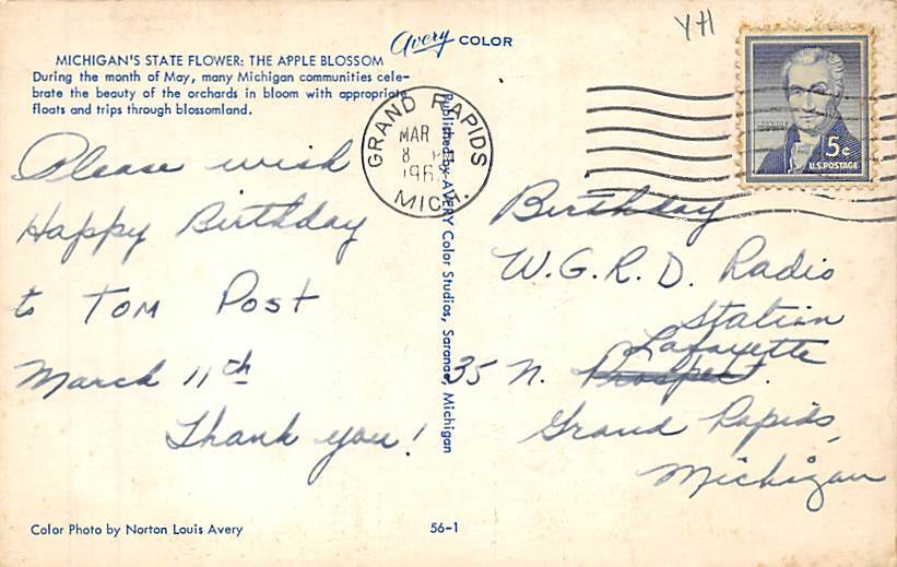 Michigan State Flower The Apple Blossom - State Flower, Michigan MI ...