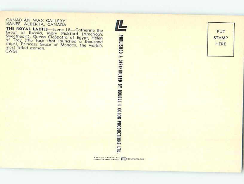 Chrome EXHIBIT AT WAX MUSEUM Banff Alberta AB AG0790 | Canada - Alberta ...