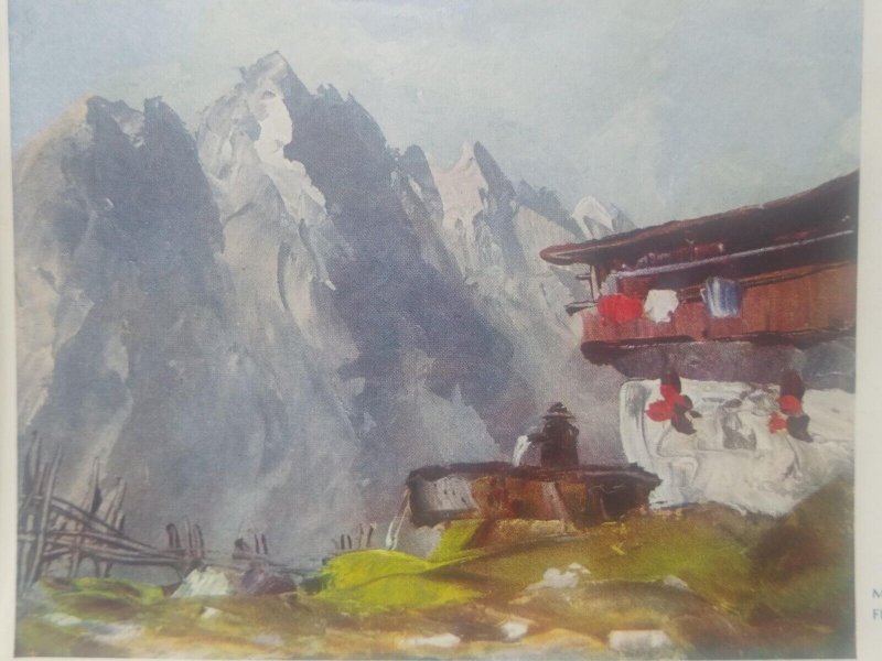 Postcard A Part of the Austrian Alps By Franz Weiss, Austria | Europe ...