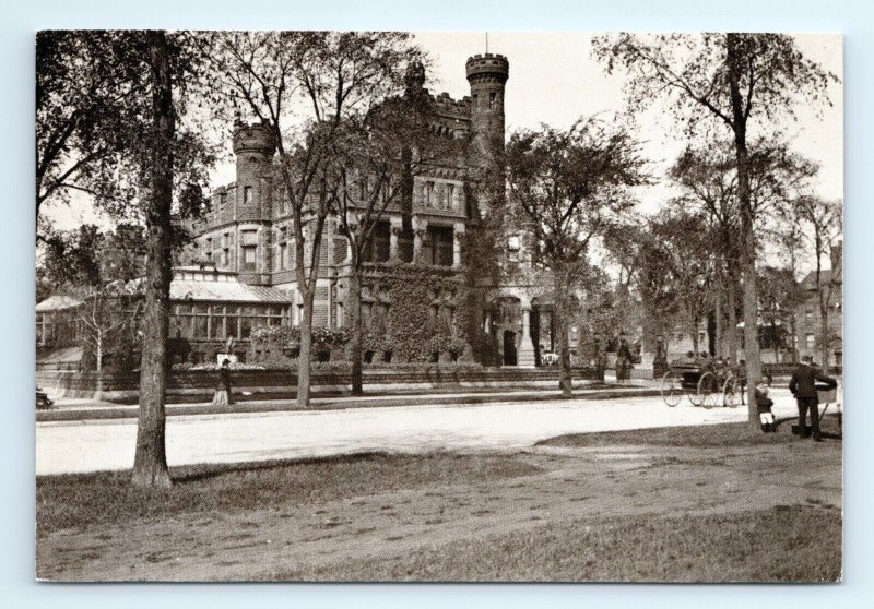 1900 Mansion Potter Palmer Castle Lake Shore Dr Chicago IL Postcard ...
