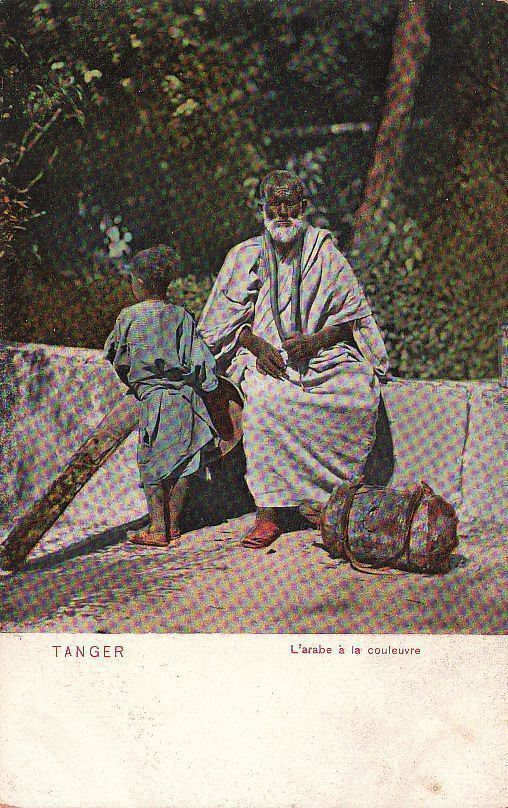 Postcard Arab on the Corner Tangier Morocco Africa | Africa - Morocco ...