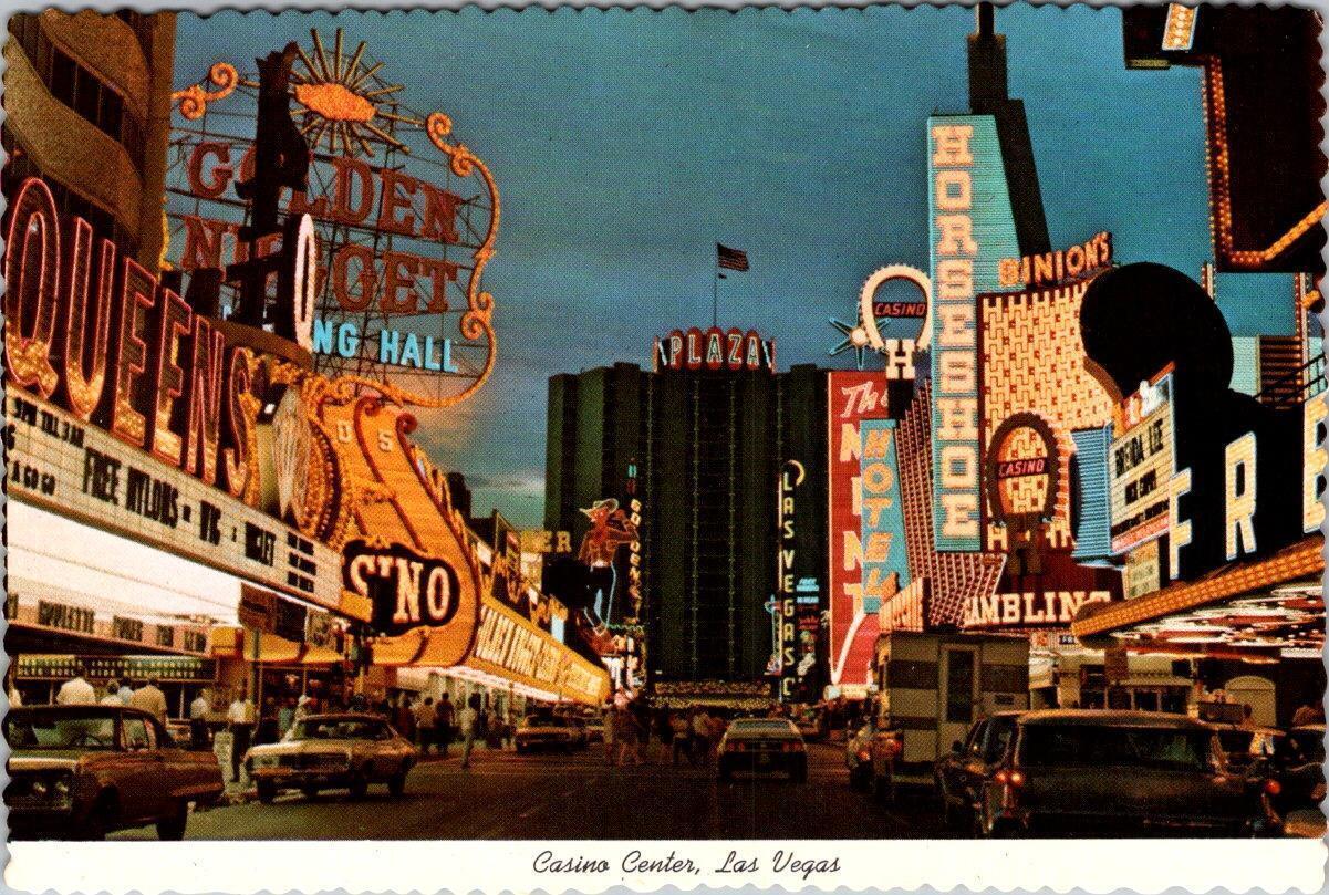 2~4X6 Postcards Las Vegas, NV Nevada FREMONT STREET SCENES Day ...