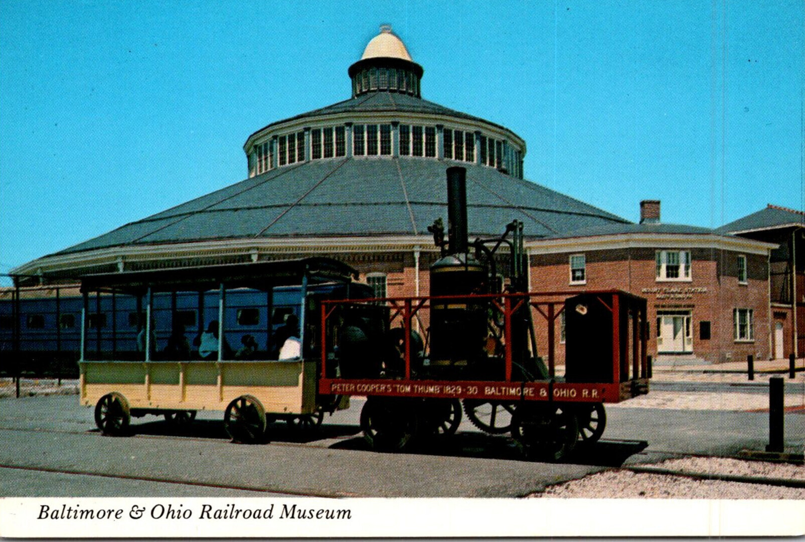 Maryland Baltimore Tom Thumb Replica 1829-1830 B & O Railroad Museum ...