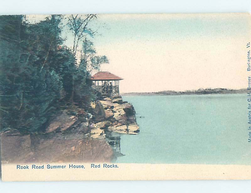 Pre-1907 ROOK ROAD SUMMER HOUSE AT RED ROCKS Burlington Vermont VT ...