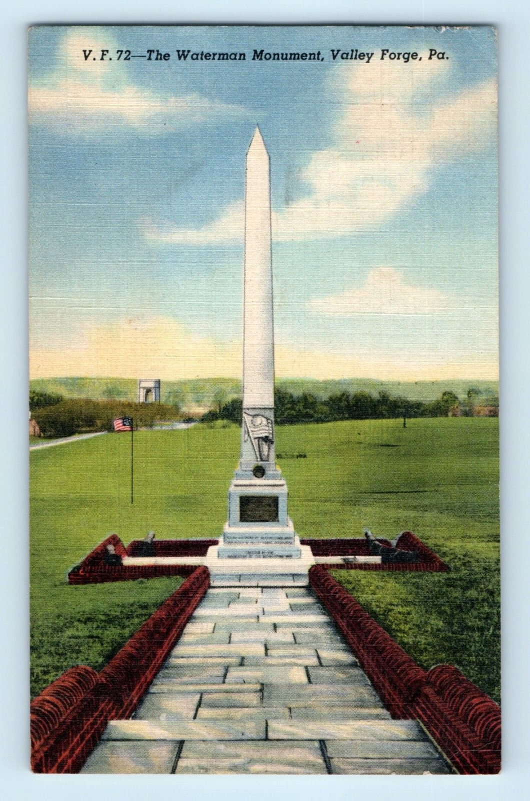 Waterman Monument Valley Forge PA DAR Daughters American Revolution ...