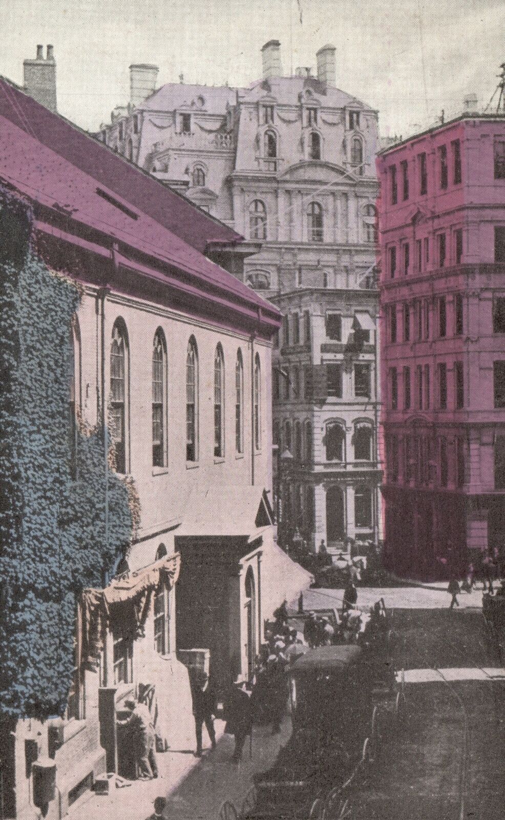 Vintage Postcard 1911 Milk Oldest Street Colonial Buildings Boston ...