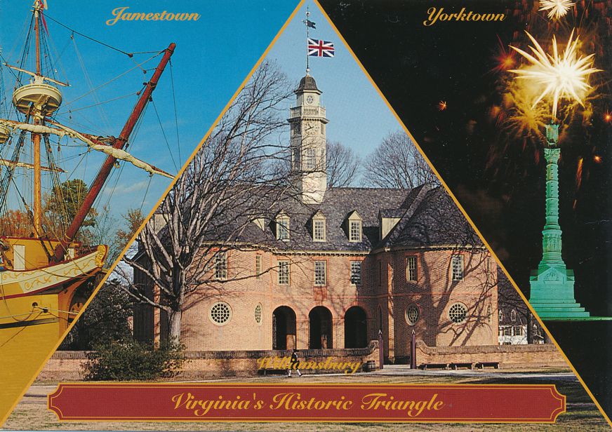 Virginia's Historic Triangle - Williamsburg, Jamestown, and Yorktown ...