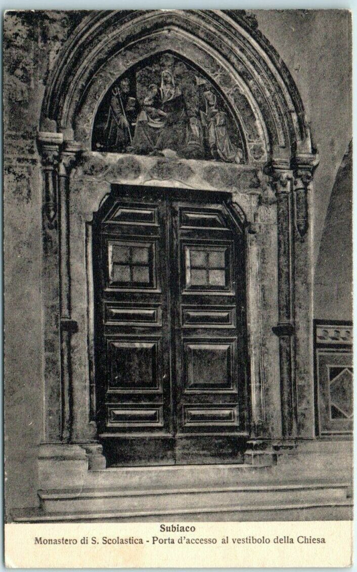 Access door to the vestibule of the Church - Monastery of San ...