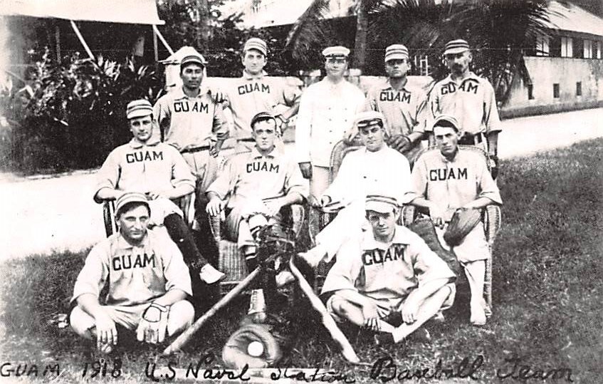 Guam 1918 US Naval Station Baseball Team Guam Unused | Australia ...