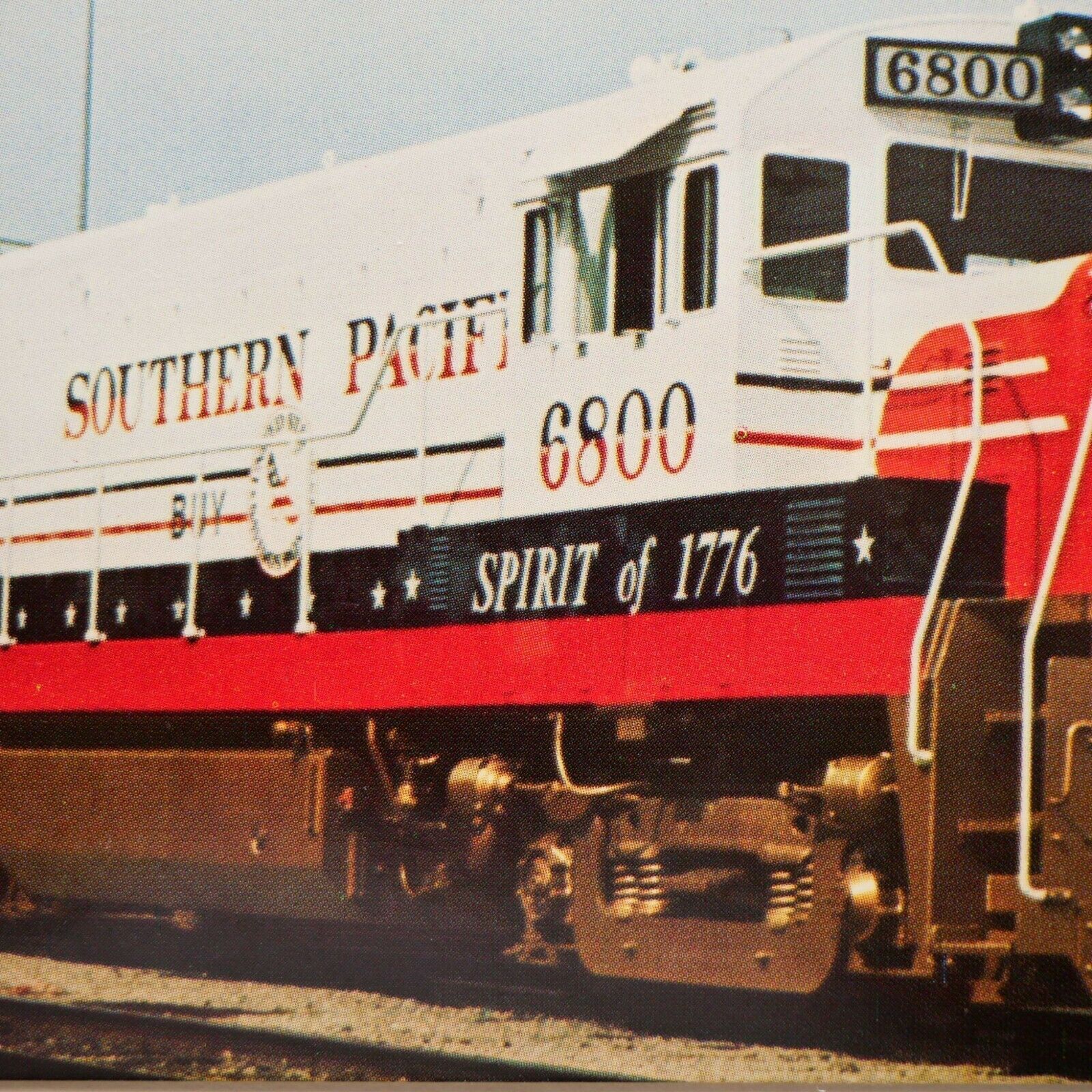 Southern Pacific Railroad Spirit of 1776 GE U-25B Train Engine Vintage ...