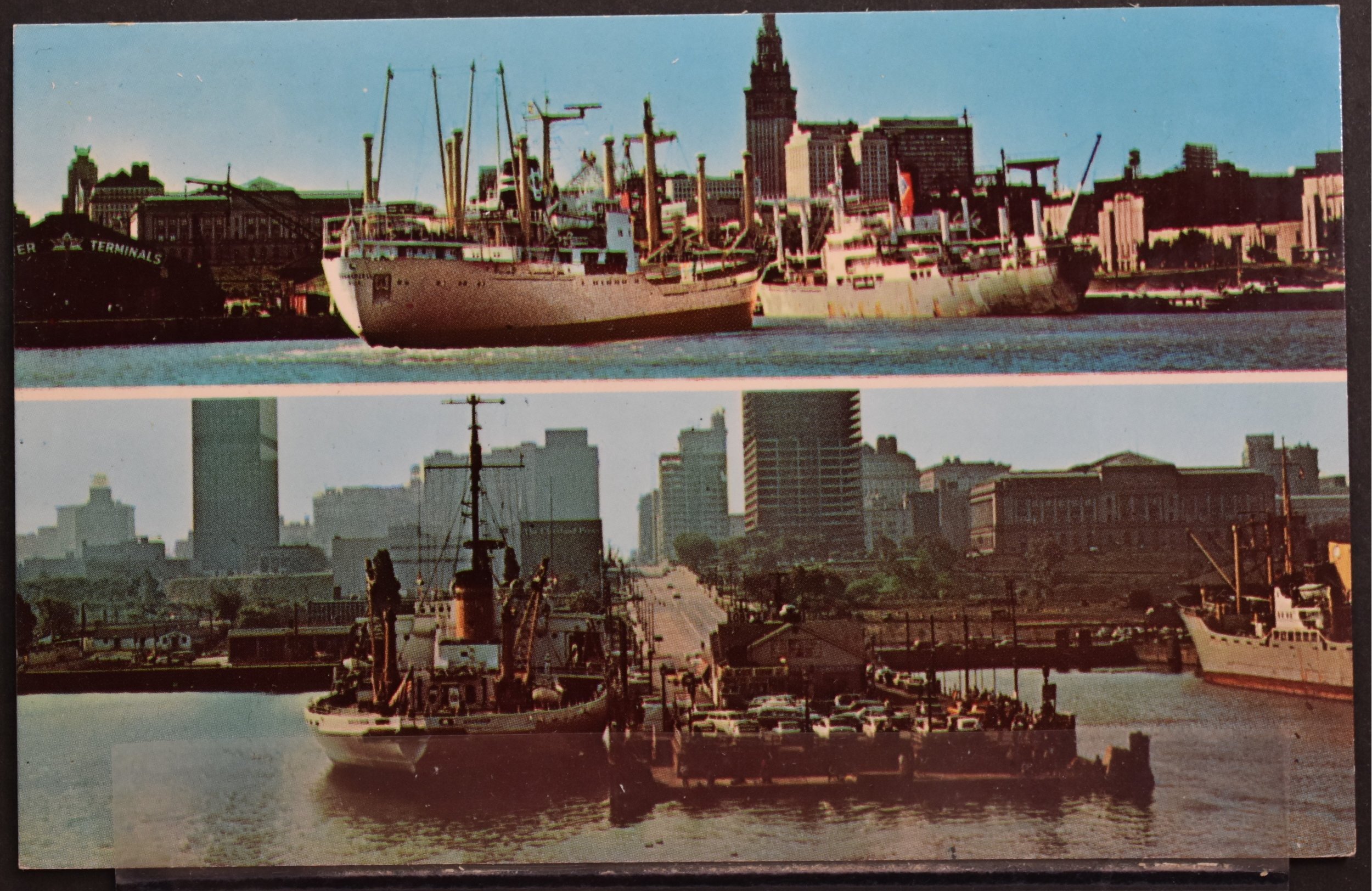 Ship's Log Card - With date and Port of Call to fill in on reverse ...