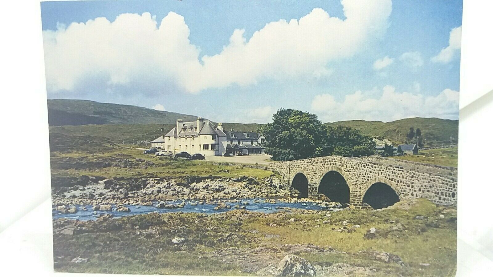 Vintage Postcard Sligachan Hotel and River Sligachan Isle of Skye ...